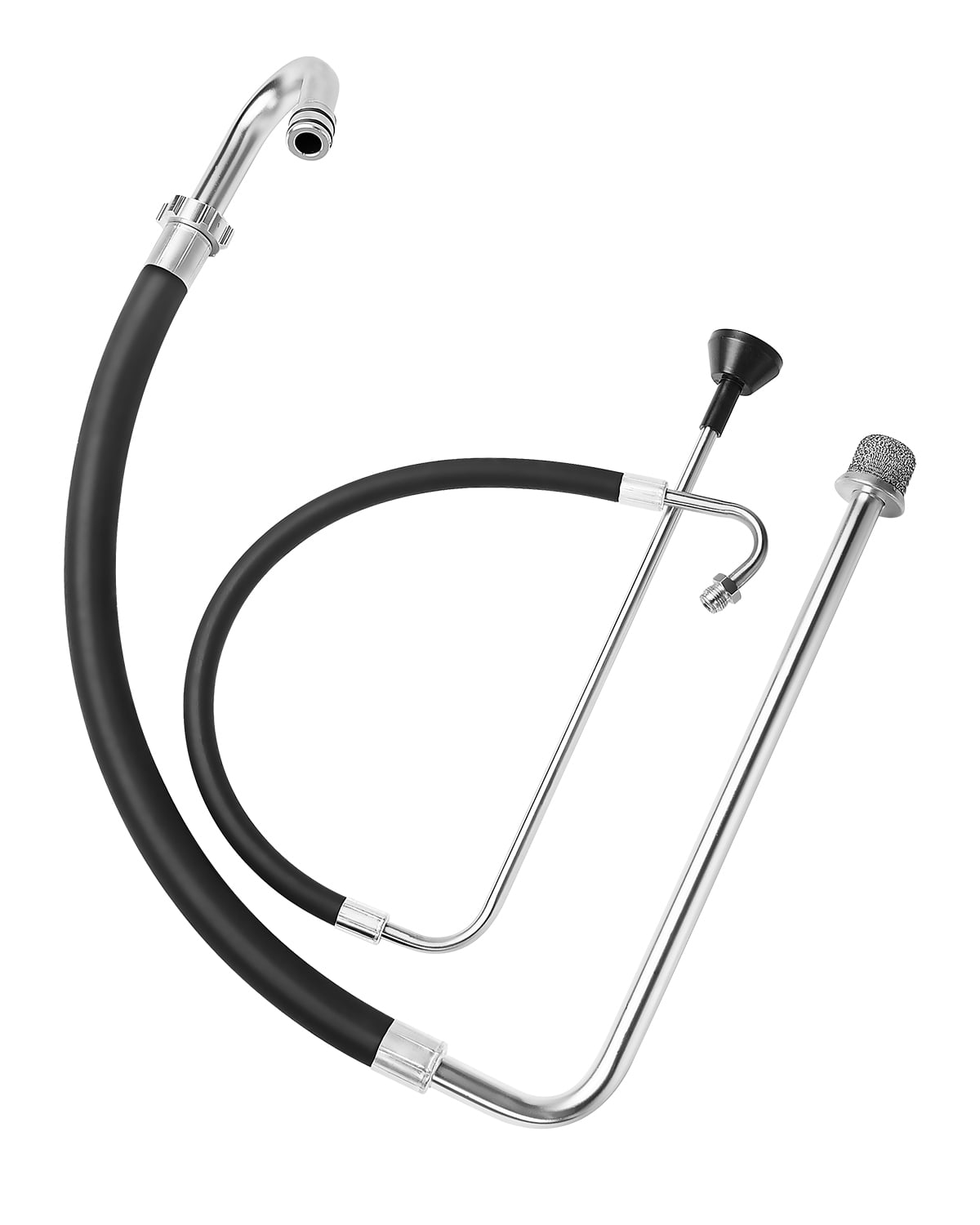 VEVOR Suction Hose Tube and Reflux Line Sets, Aluminum Alloy an Rubber ...