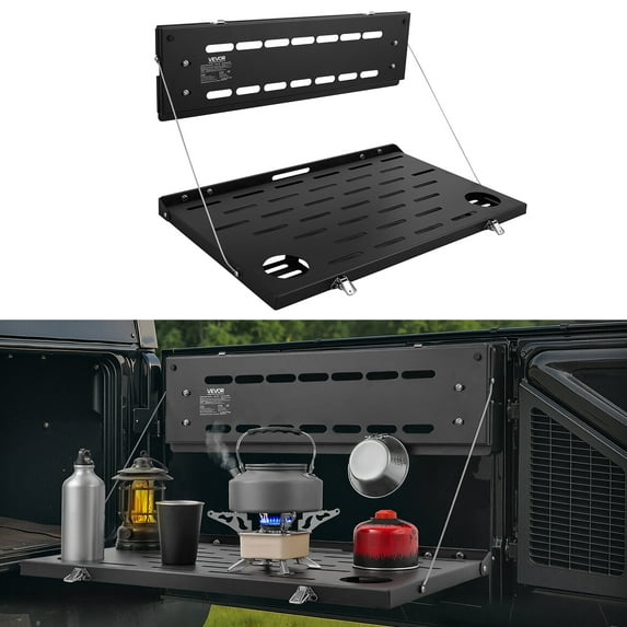 VEVOR Tailgate Table, for 2021-2025 Ford Bronco, 88 lbs Load Capacity ...
