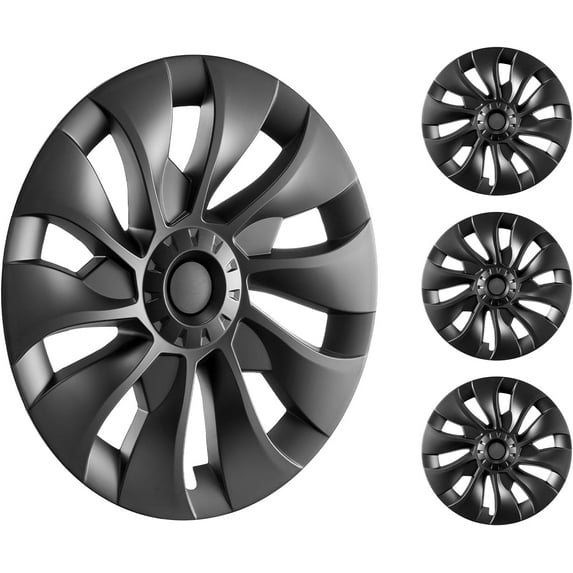 VEVOR Tesla Model 3 Wheel Covers Hubcaps 18 Inch, 2017-2023 Model 3 ...