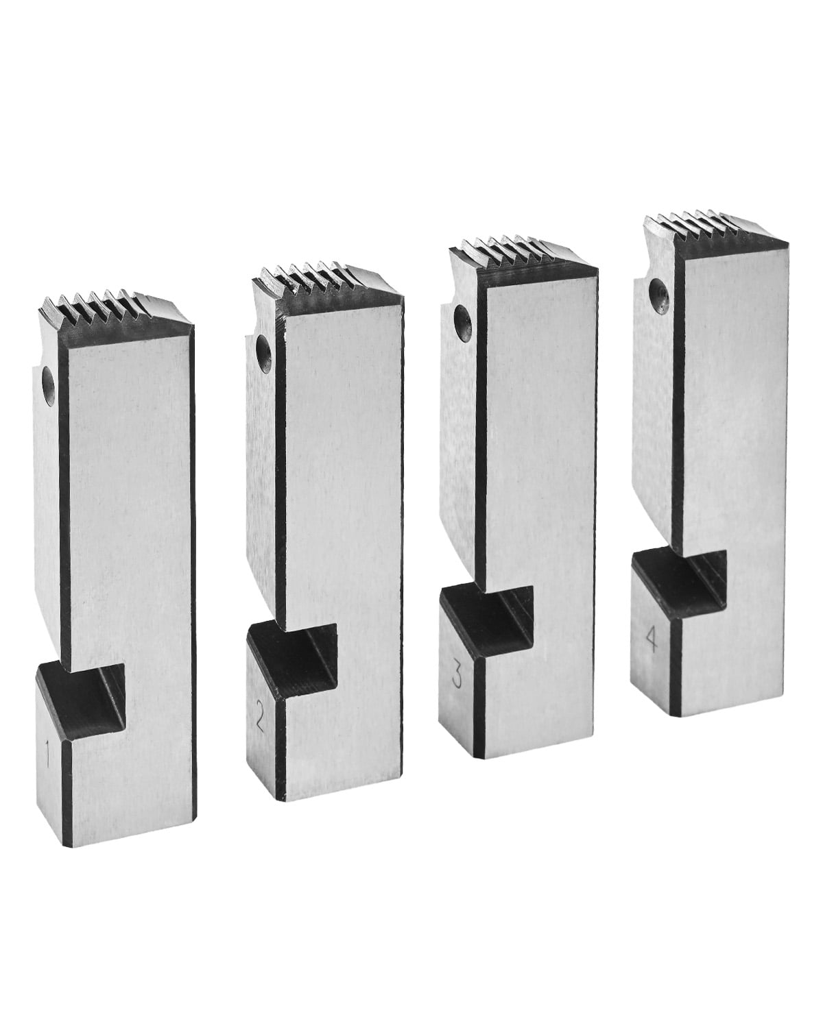 VEVOR Threading Machine Dies, 1"-2" NPT Pipe Dies(4 Packs), Right ...