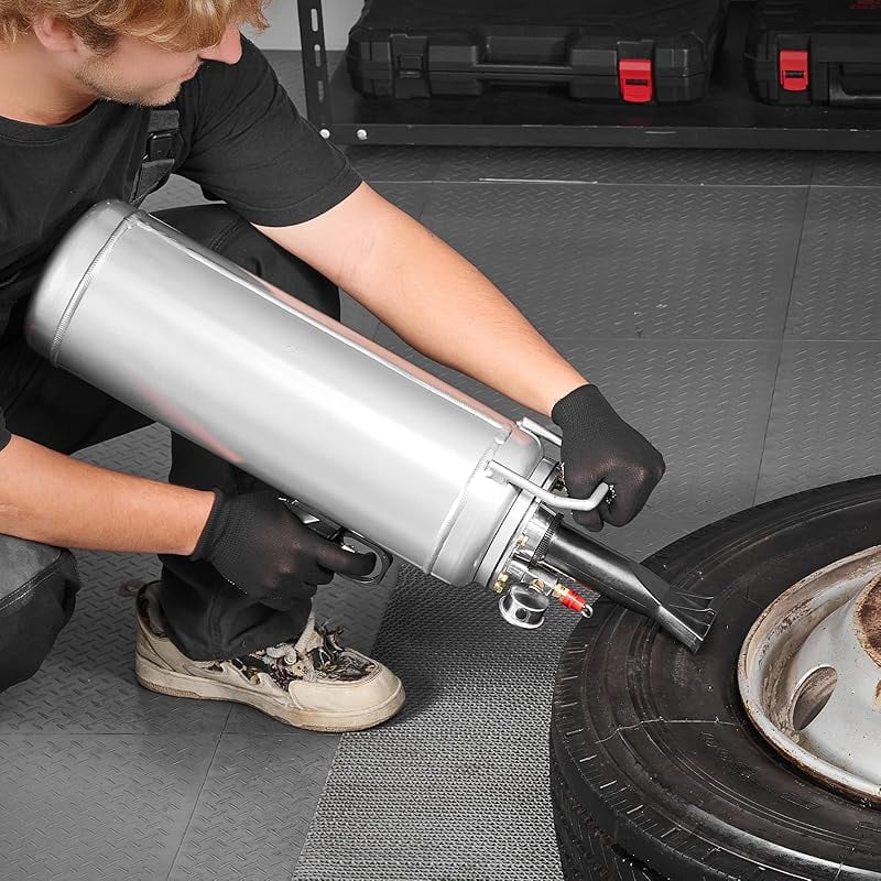 VEVOR Tire Seater, 2.1 Gal/8 L Air Tire Blaster, 120 PSI Handheld ...