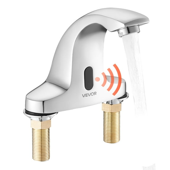 VEVOR Touchless Bathroom Sink Faucet, Automatic Motion Sensor Restroom ...