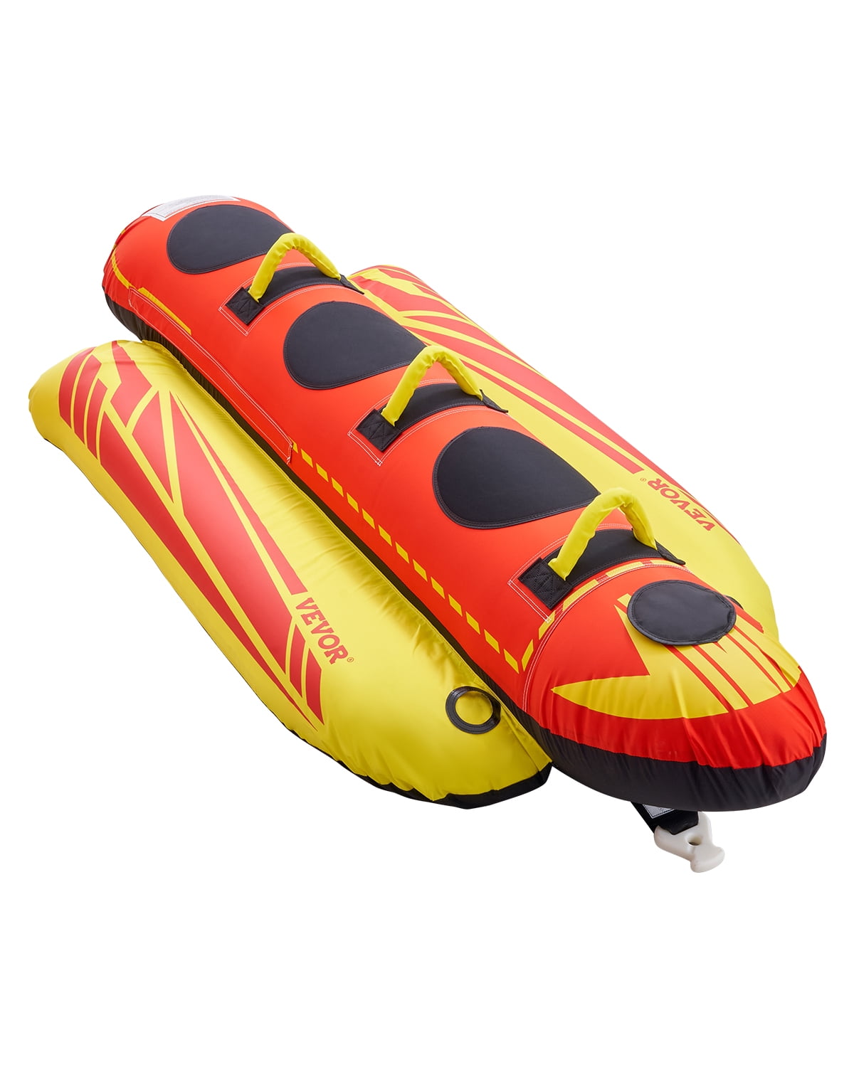 VEVOR Towable Tubes for Boating, 1-3 Riders Inflatable Boat Tubes and ...