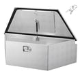 VEVOR Trailer Tongue Box, 39" x 16.5" x 12" Aluminum Trailer Tongue ...