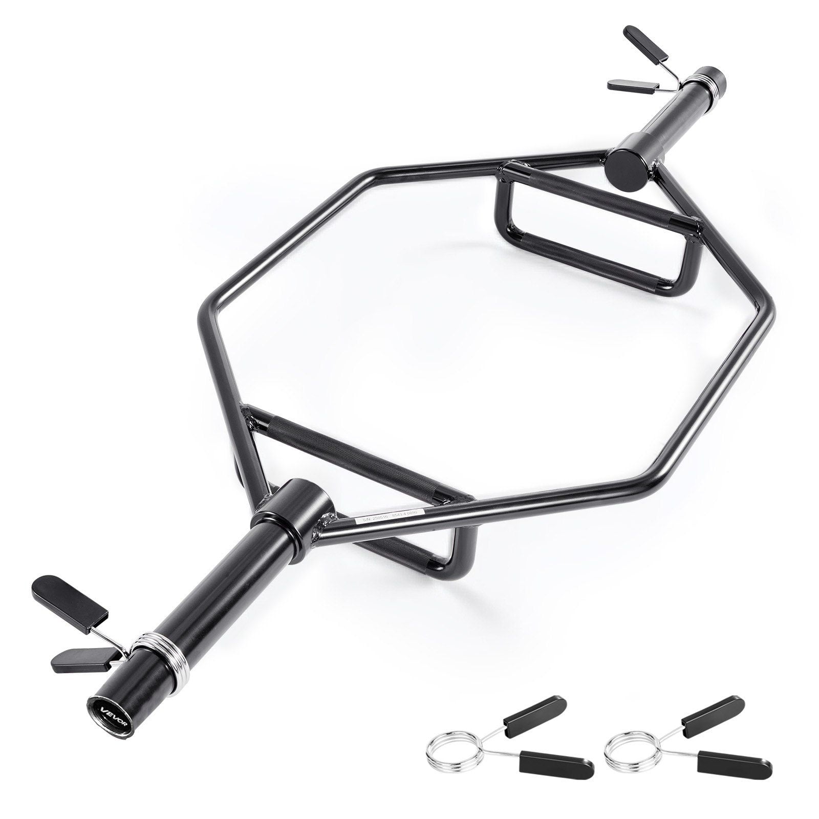VEVOR Trap Bar Hex Bar, 2-Inch Hex Barbell, 800 LBS Capacity Shrug Bars ...