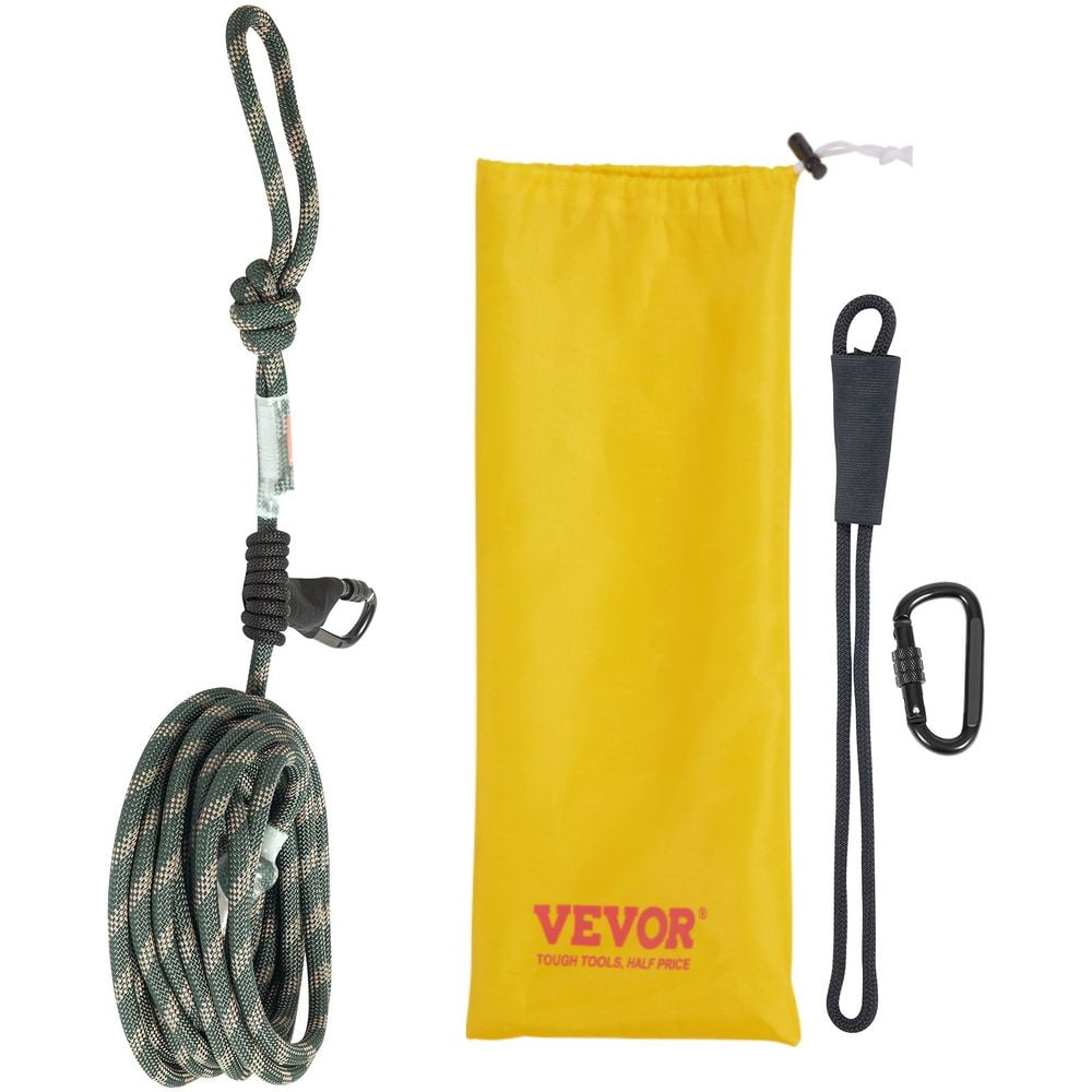 VEVOR Tree Stand Safety Rope, 30 ft/91.44 m Treestand Lifeline Rope ...