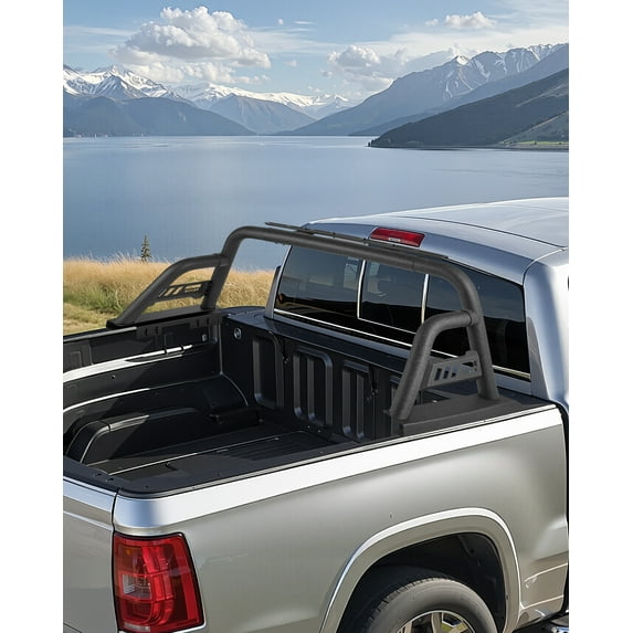VEVOR Truck Bed Roll Bar, Universal Pickup Sport Adjustable Bar Chase ...