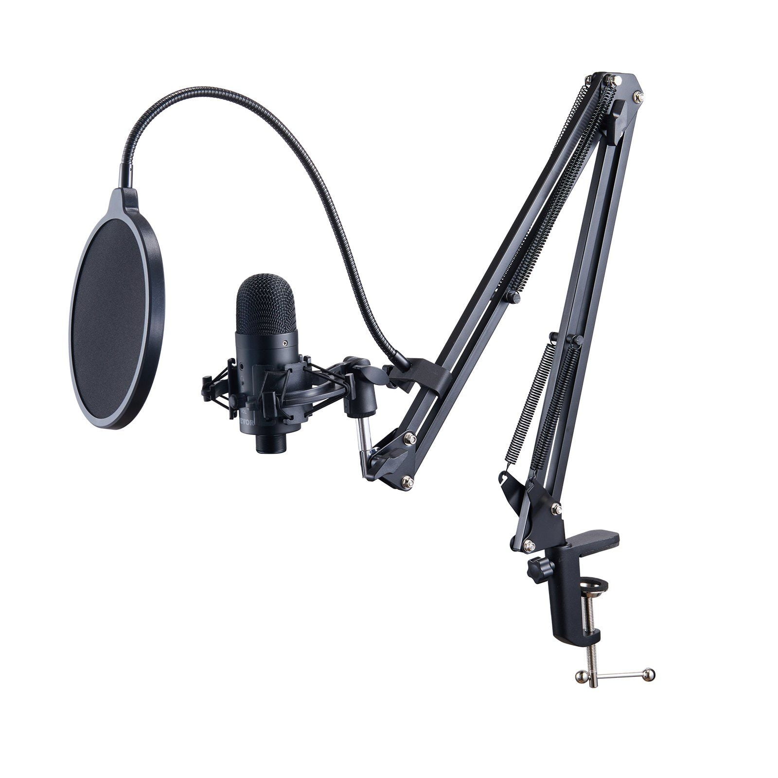 VEVOR USB Microphone, 192kHz/24-bit, Professional Condenser Microphone ...
