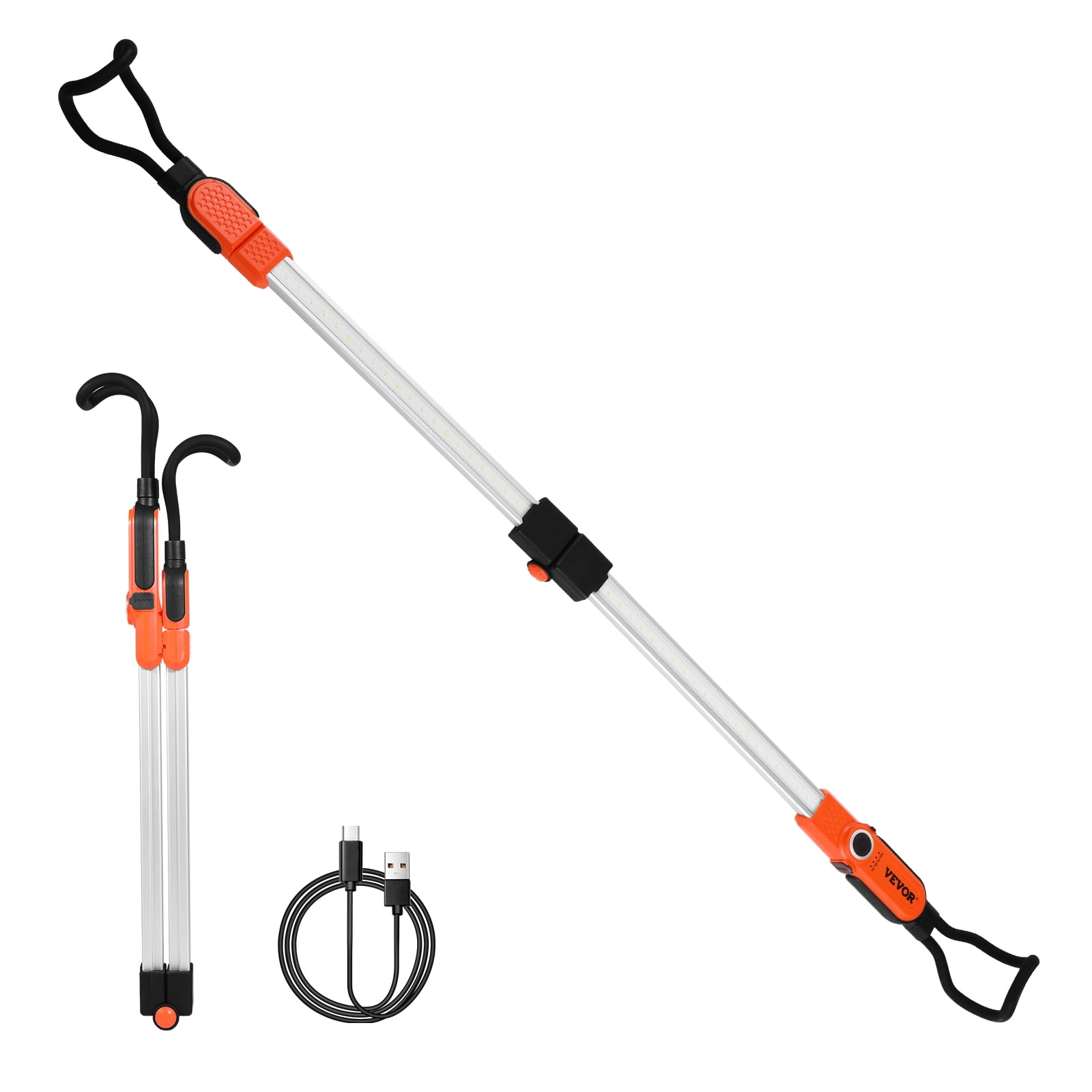 VEVOR Underhood Work Light, 2300LM, 6000mAh Rechargeable Bright LED ...