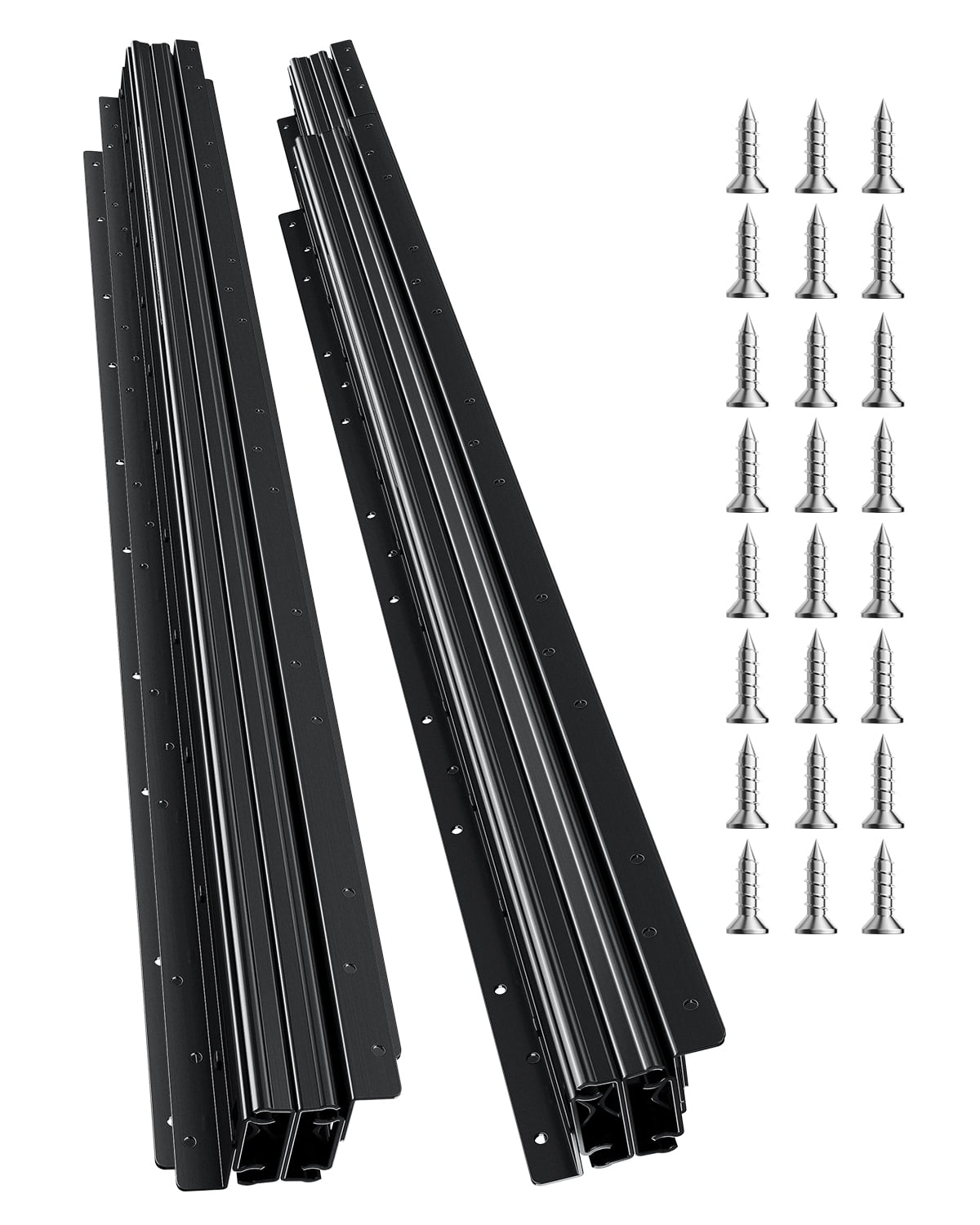 VEVOR Undermount Drawer Slides, 40 inch, Full Extension Ball Bearing ...