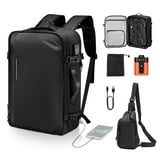VEVOR Vacuum Travel Backpack, 65L, Expandable Vacuum Seal Compression ...