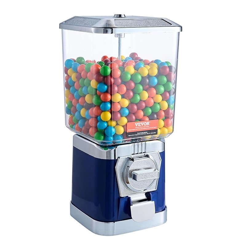 VEVOR Vending Machine, Classic Gumball Bank, Huge Load Capacity Candy ...