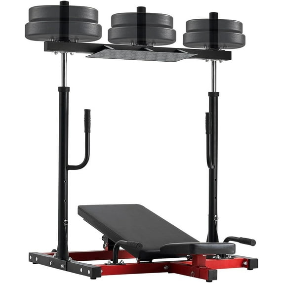 VEVOR Vertical Leg Press Machine, Lower Body Special Home Gym Machine ...