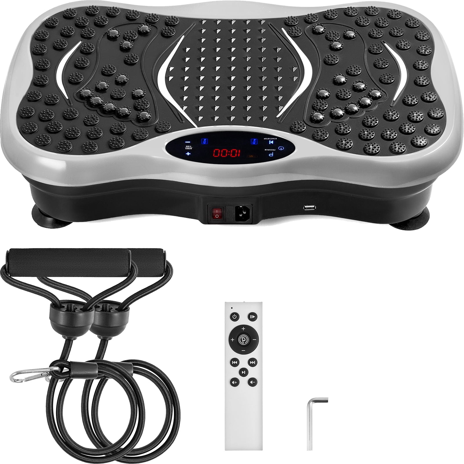 VEVOR Vibration Platform, Full Body Exercise Vibration Plate, Vibration ...