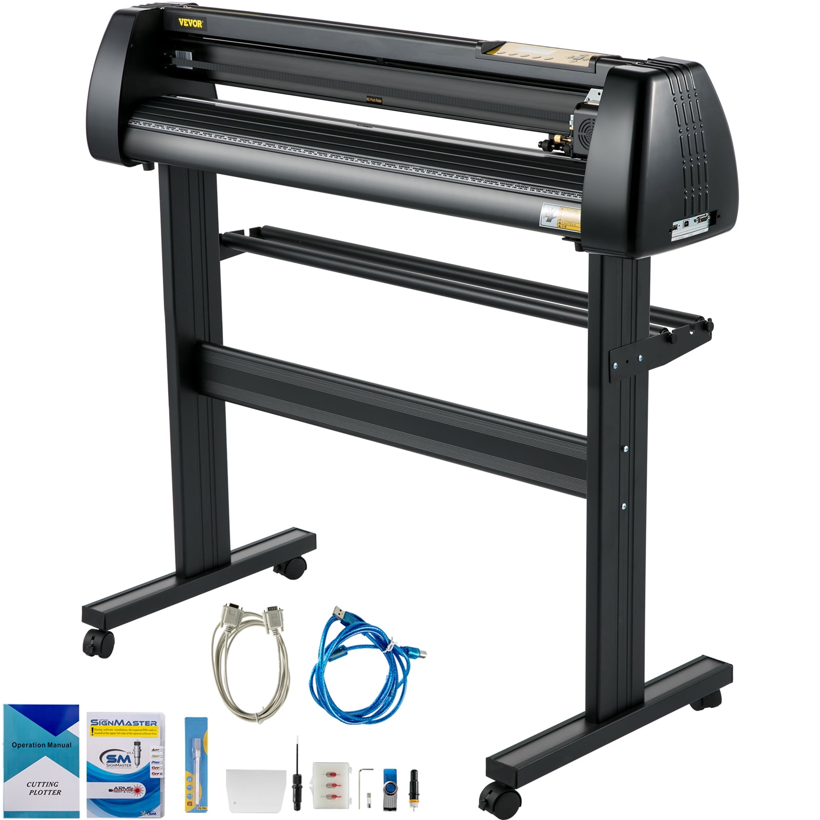 VEVOR Vinyl Cutter Machine U-Disk Offline, 720mm Vinyl Printer, 28 inch ...