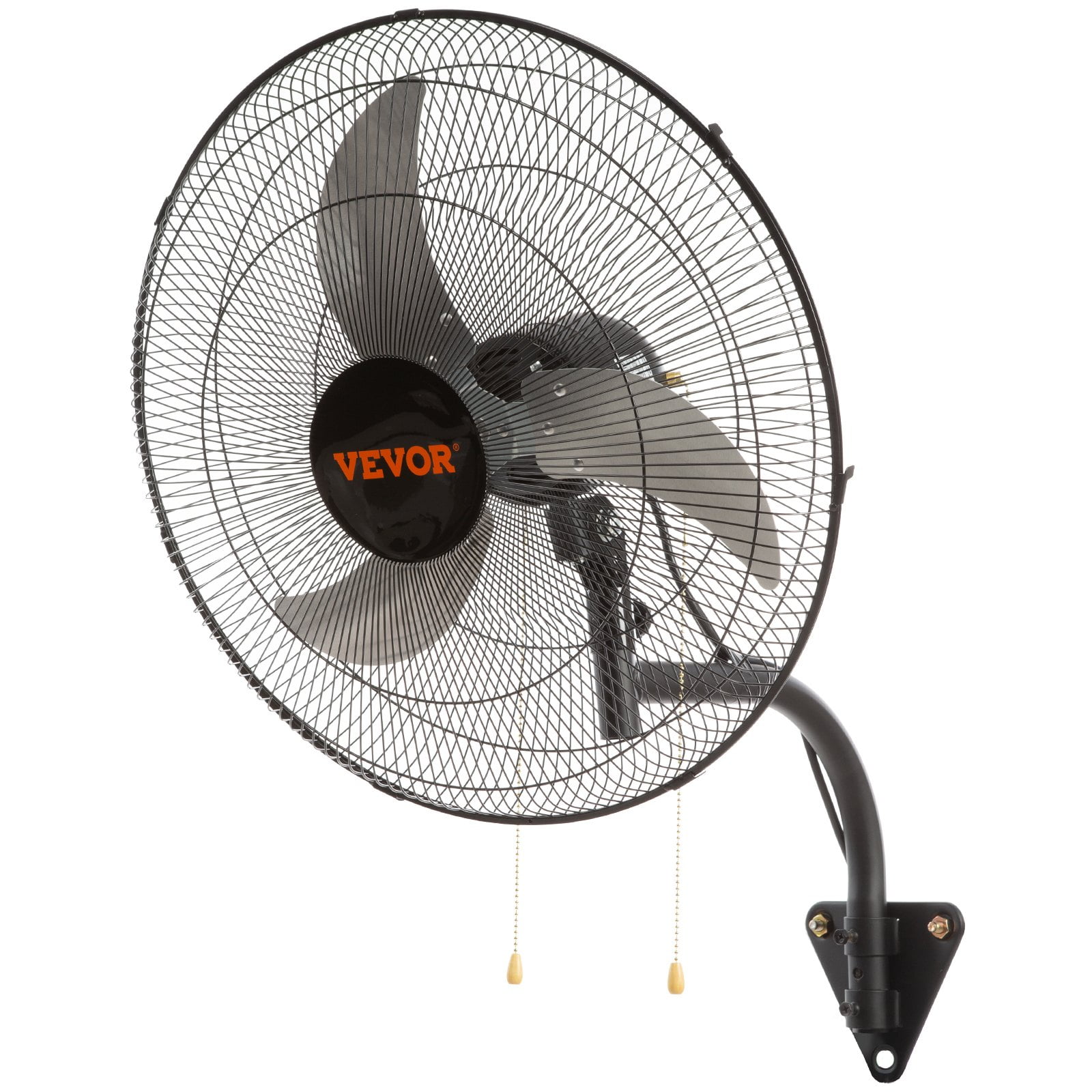VEVOR Wall Mount Fan, 20 Inch, 3-speed High Velocity Max. 4650 CFM ...