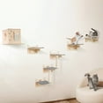 VEVOR Wall Mounted Cat Shelves, Cat Wall Shelves and Perches with ...