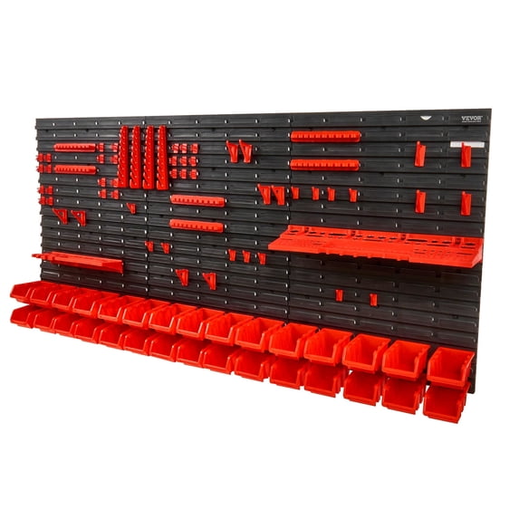 VEVOR Wall Mounted Storage Bins, 30-Bin Parts Rack Organizer - Walmart.com