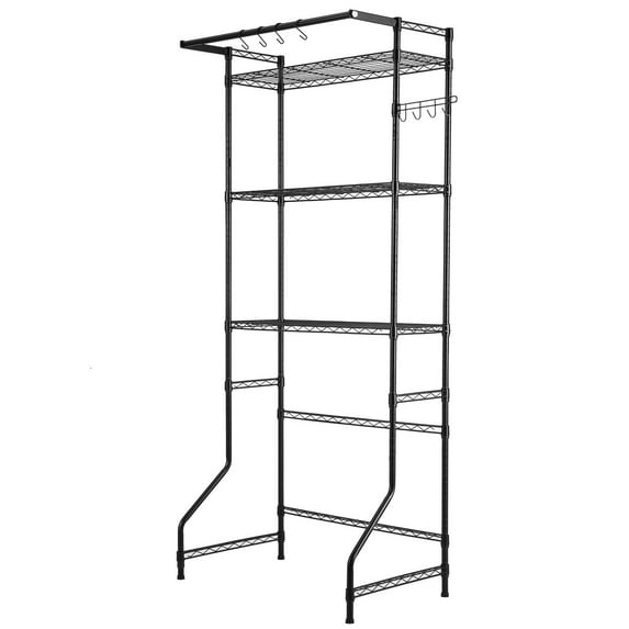 VEVOR Over Washer and Dryer Storage Shelf, 3 Tiers Laundry Room Drying ...