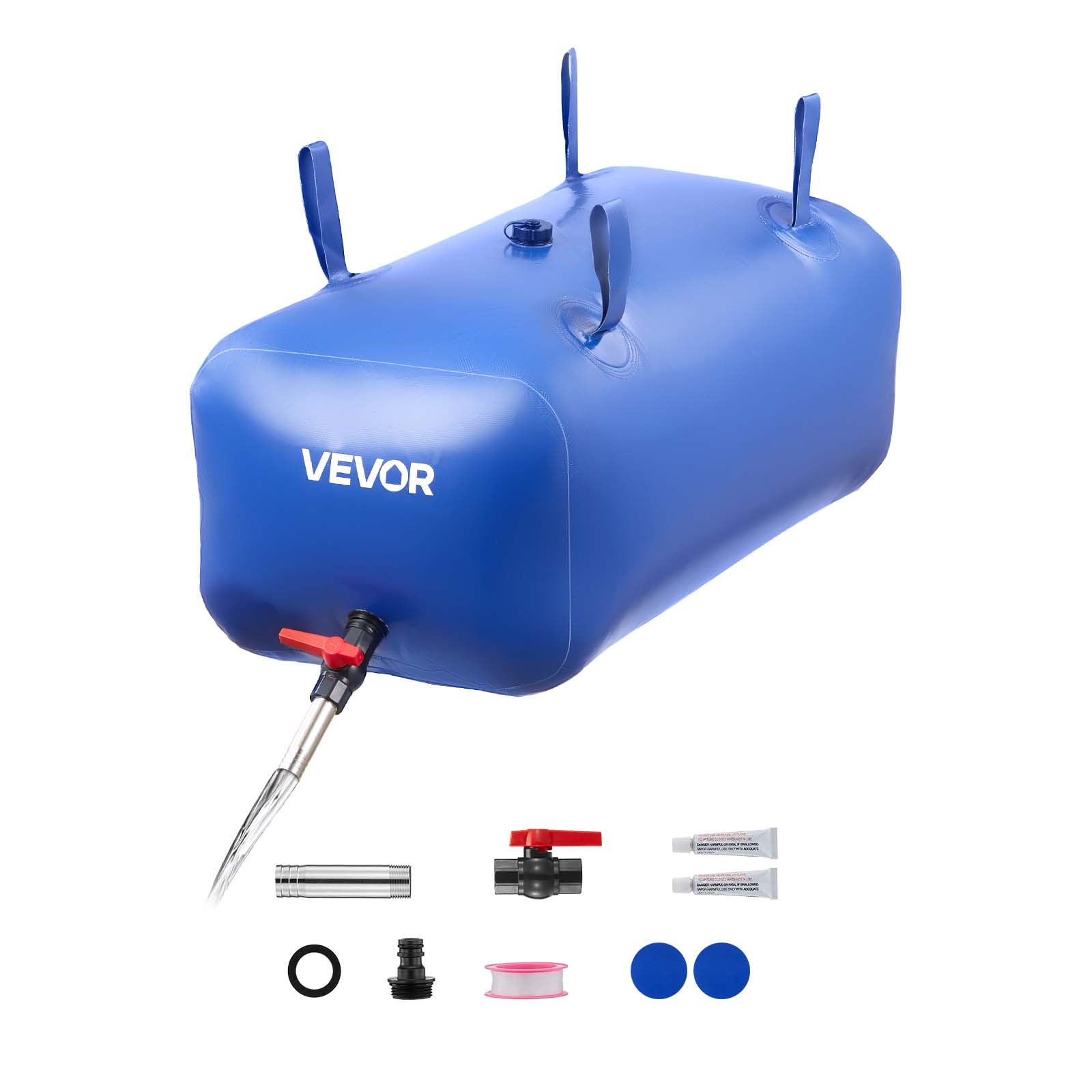 VEVOR Water Storage Bladder 30 Gallon Large Capacity Water Bag ...