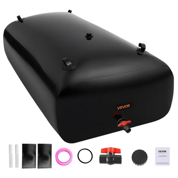 VEVOR Water Storage Bladder, 87 Gallon (330L) Water Storage Container ...