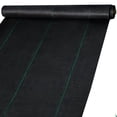 VEVOR Weed Control Fabric 6ft x 300ft - Geo Textile Fabric Heavy Duty ...