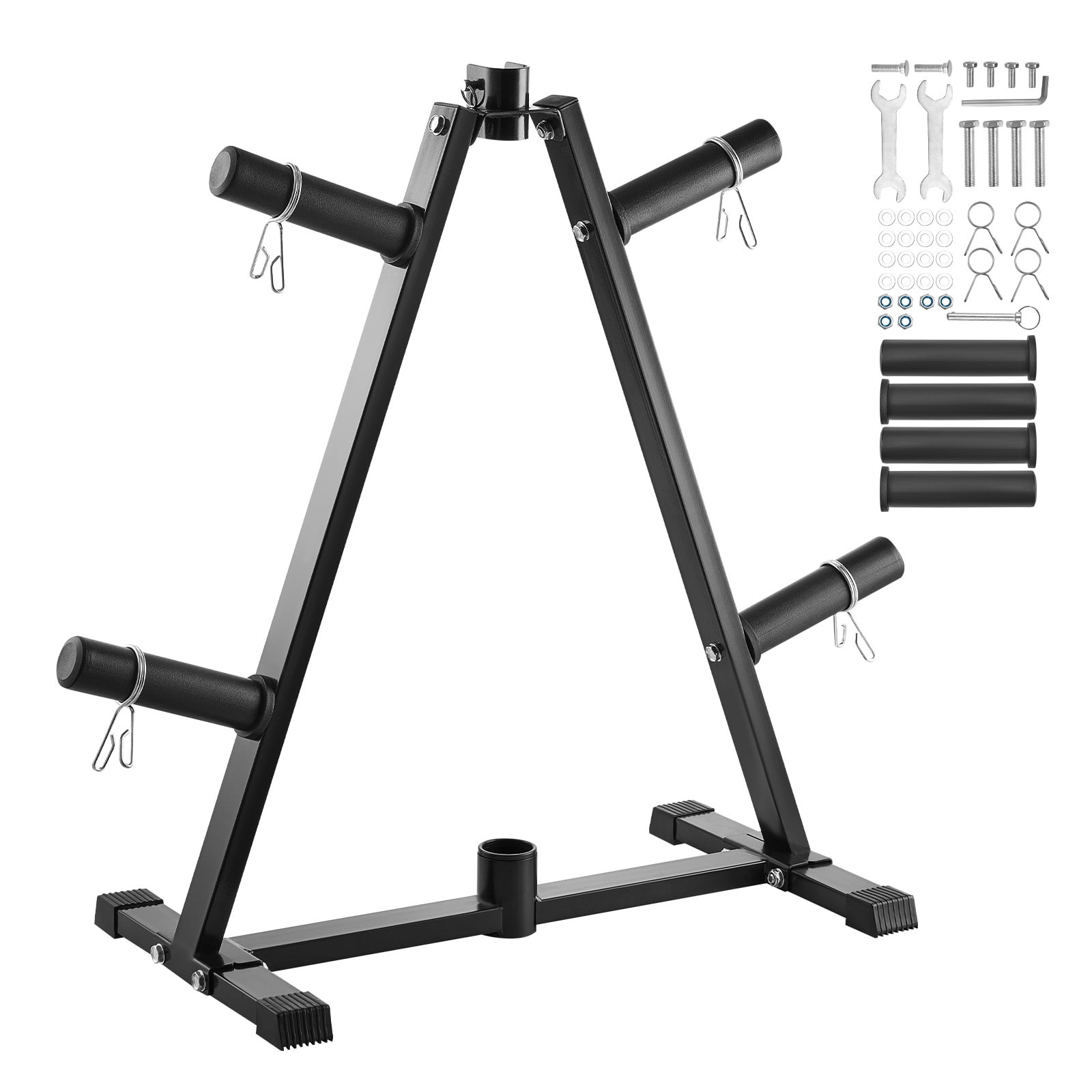 VEVOR Weight Plate Rack, A Frame Weight Plate Tree for 2-Inch Weight ...