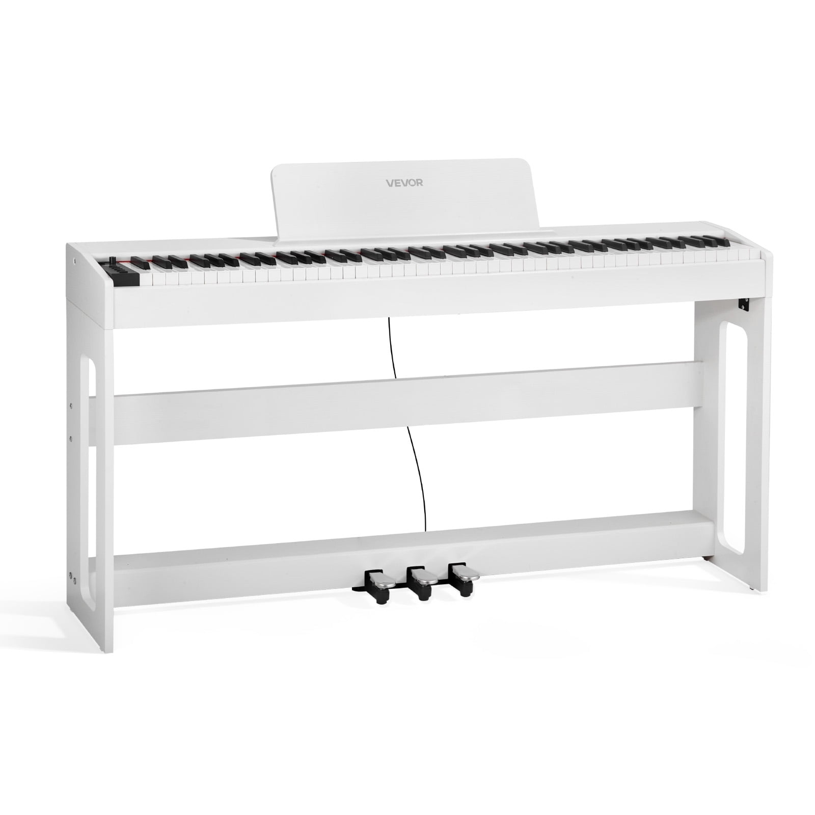VEVOR Weighted Digital Piano, 88 Keys Fully Weighted, Electric Piano ...