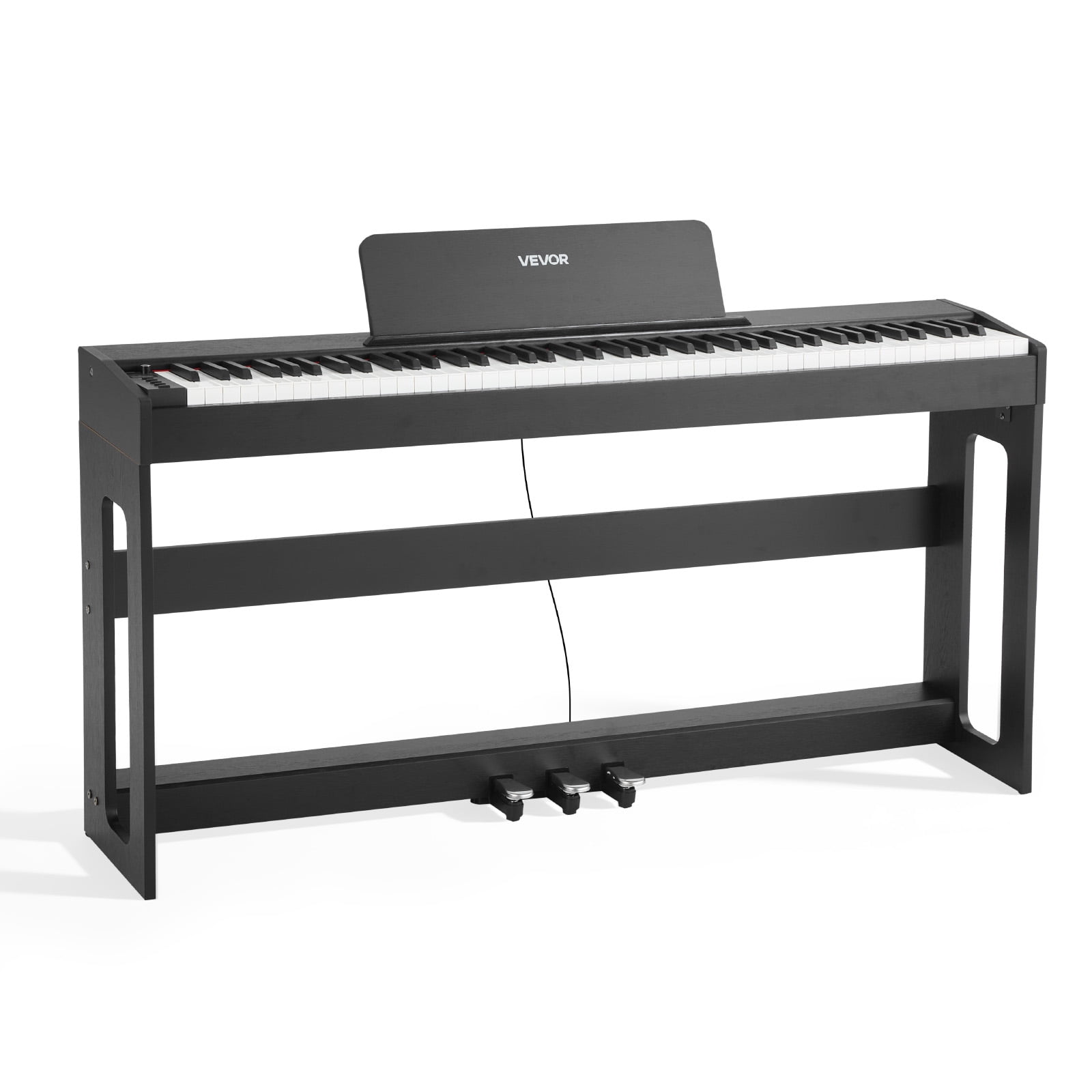 VEVOR Weighted Digital Piano, 88 Keys Fully Weighted, Electric Piano ...