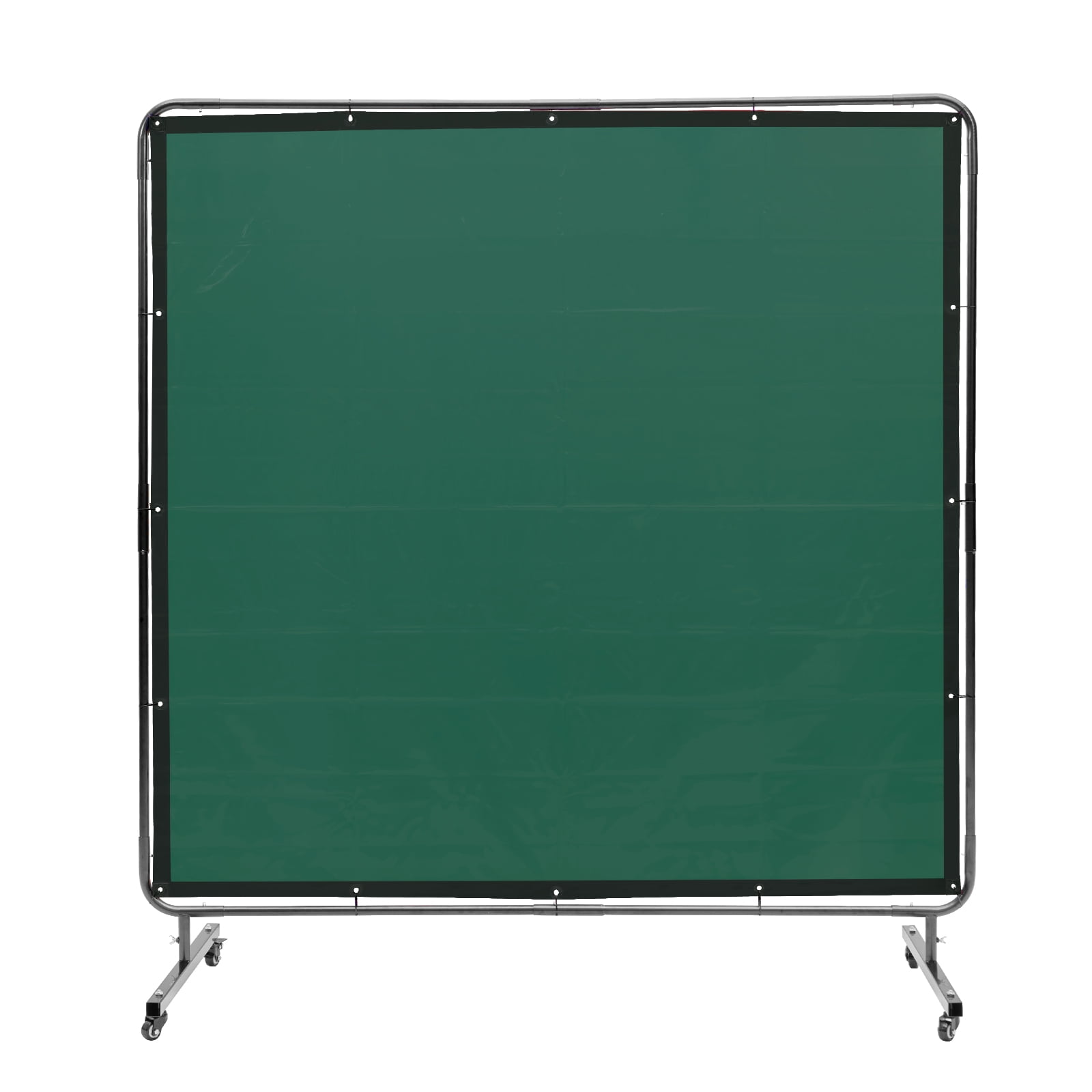 VEVOR Welding Screen with Frame,6' x 6' Welding Curtain Screen, Flame ...