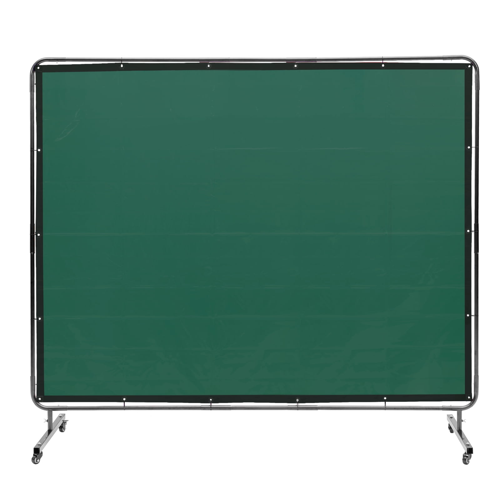 VEVOR Welding Screen with Frame, 6' x 8' Welding Curtain Screen, Flame ...