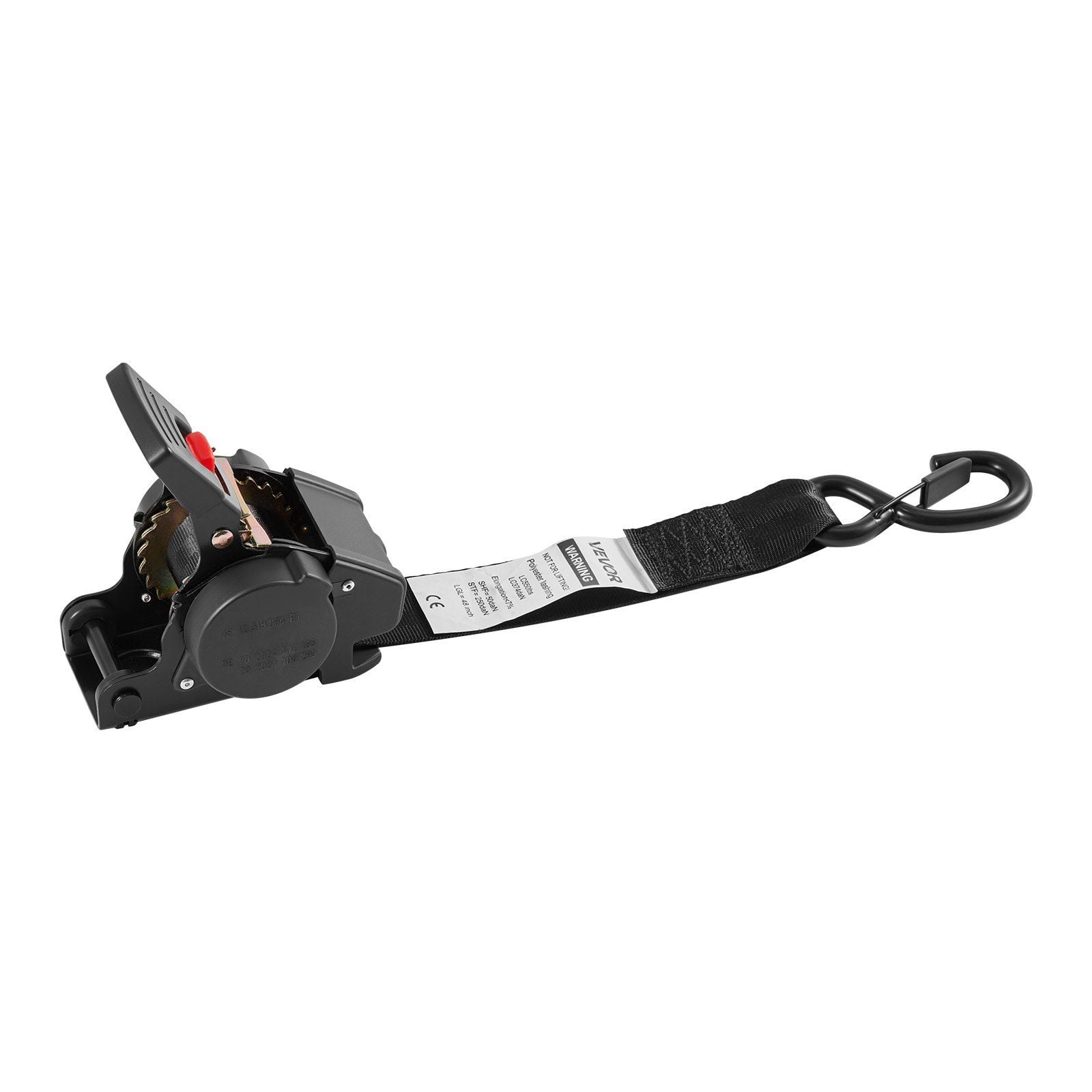 VEVOR Wheel Chock Tie-Down Kit, Fixed Trailer Tie Down Strap, Car Tie ...