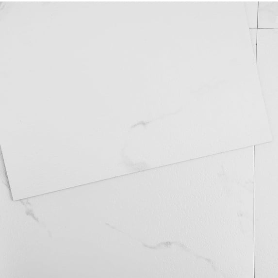 VEVOR White Peel and Stick Floor Tile, Self Adhesive Vinyl Floor Tiles ...