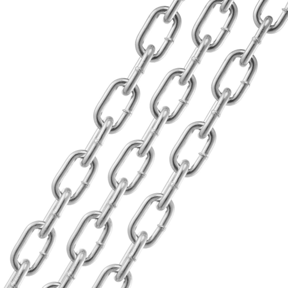 VEVOR Zinc Plated Proof Coil Chain Carbon Steel Chain Sling 5/16" x 6 ...
