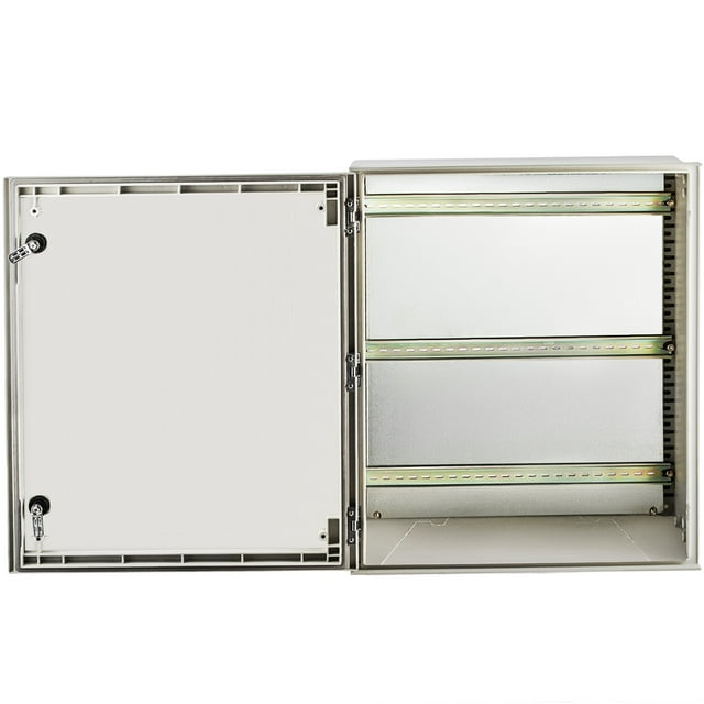 VEVORFiberglass Enclosure 23.6 x 19.7 x 9.1" Electrical Enclosure Box ...