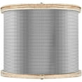 VEVORbrand 1/8" x 500ft Wire Rope Cable, Stainless Steel Rope, 7x7 ...