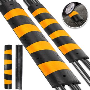 Heavy-Duty Speed Bumps and Cable Protectors for Driveways and Roads