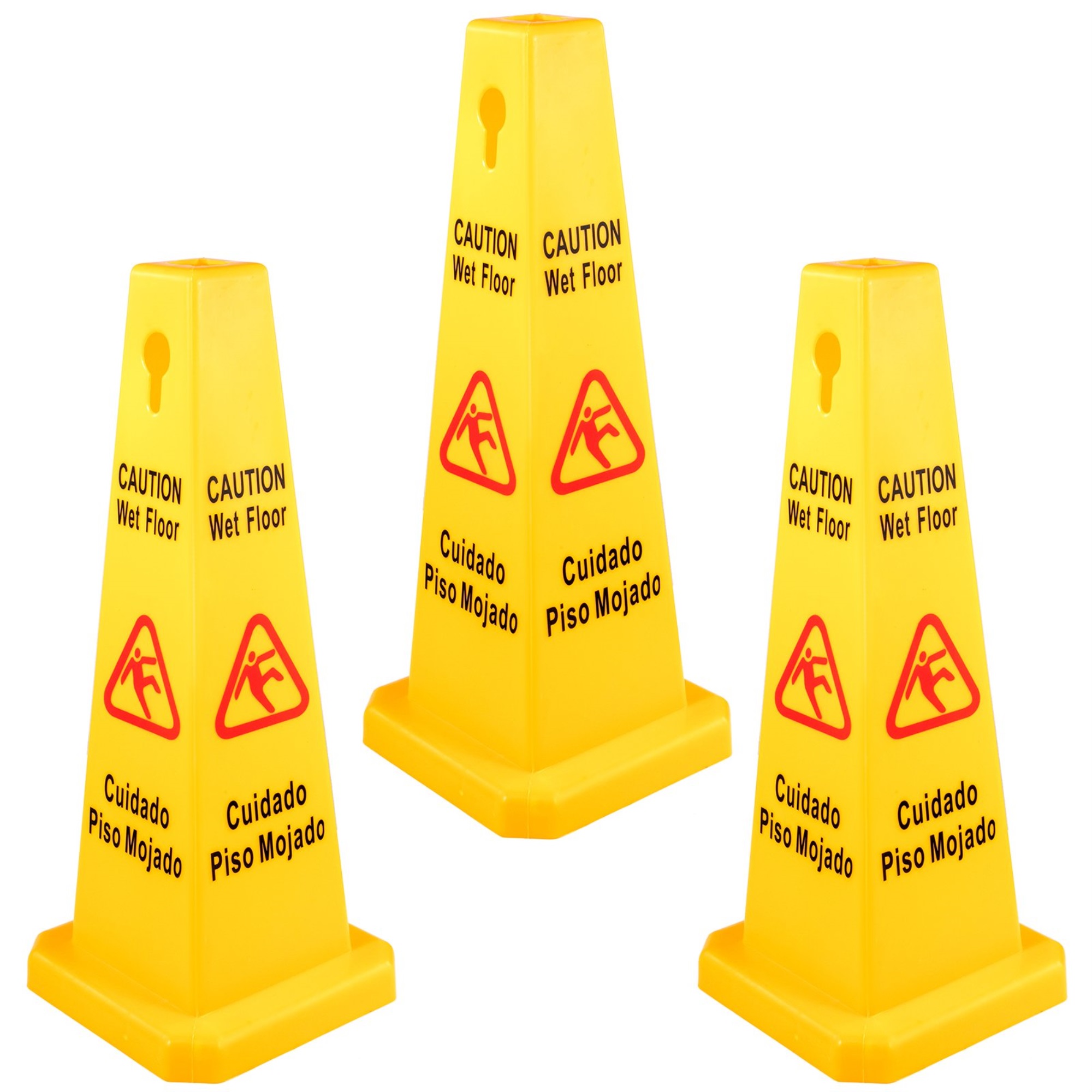 Safety Cone 15In With Base, Pack of 4 - Walmart.com