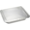 VEZEE 9x13 Half Size Aluminum Disposable Pans - Prep Dinner, Cooking ...