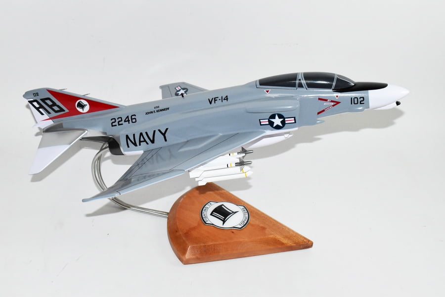 VF-14 TopHatters USS Kennedy 1969 F-4b Model, 1/42 (18") Scale ...