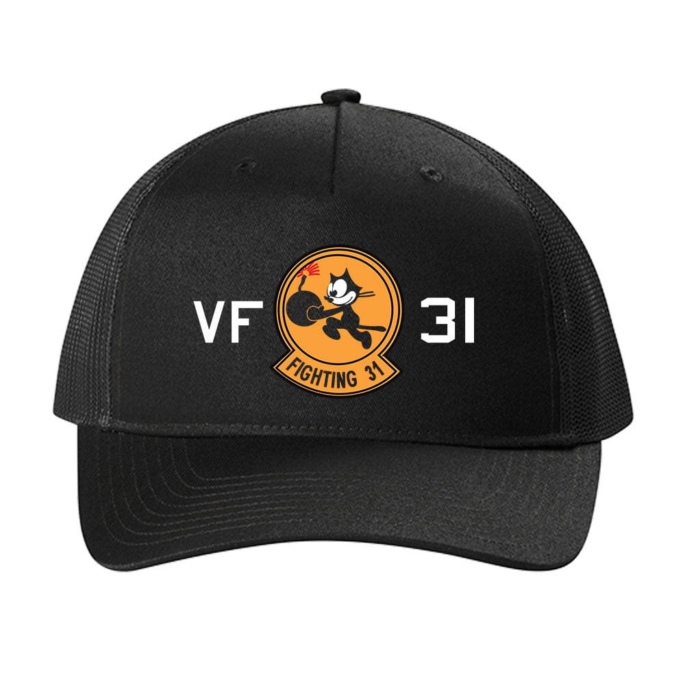 VF-31 Fighting 31 Printed 5 Panel Trucker Cap - Walmart.com