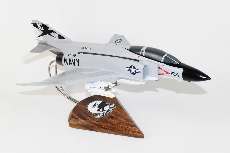 VF-96 Fighting Falcons (USS America) F-4J Model, 1/42 (18") Scale ...
