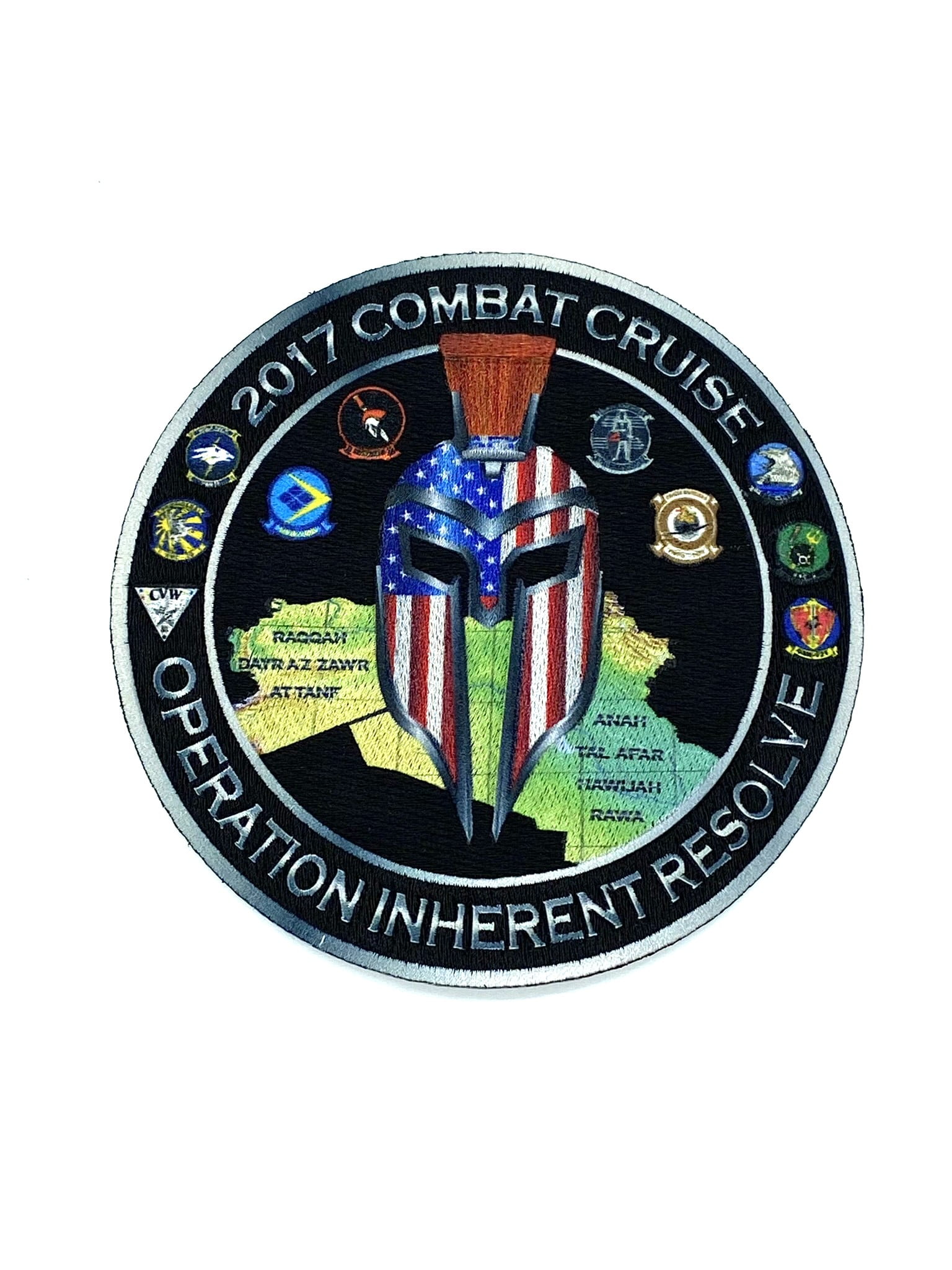 VFA-147 Argonauts 2017 Inherent Resolve Cruise Patch - With Hook and ...