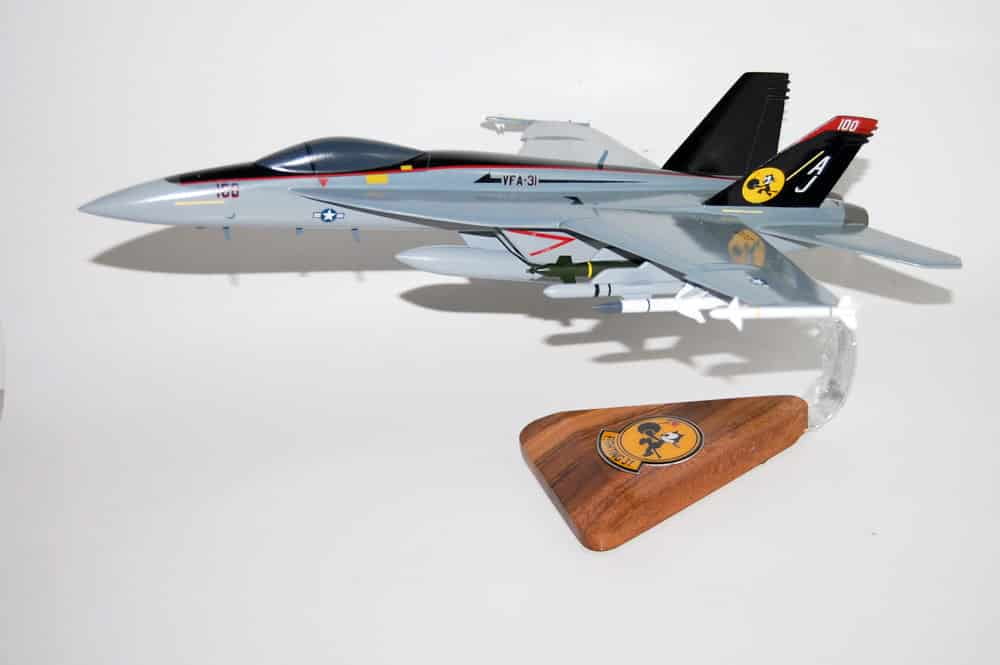 VFA-31 Tomcatters F/A-18E (AJ) Model, Navy, 1/40th (18") Scale ...
