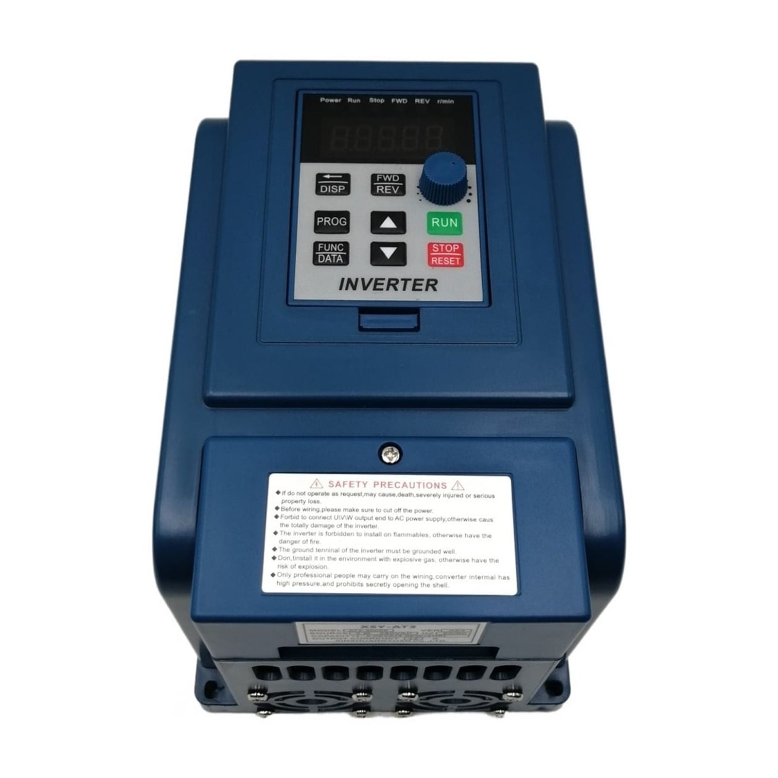 VFD 4KW AC 380V Frequency Converter Variable Frequency Drive 3-Phase ...