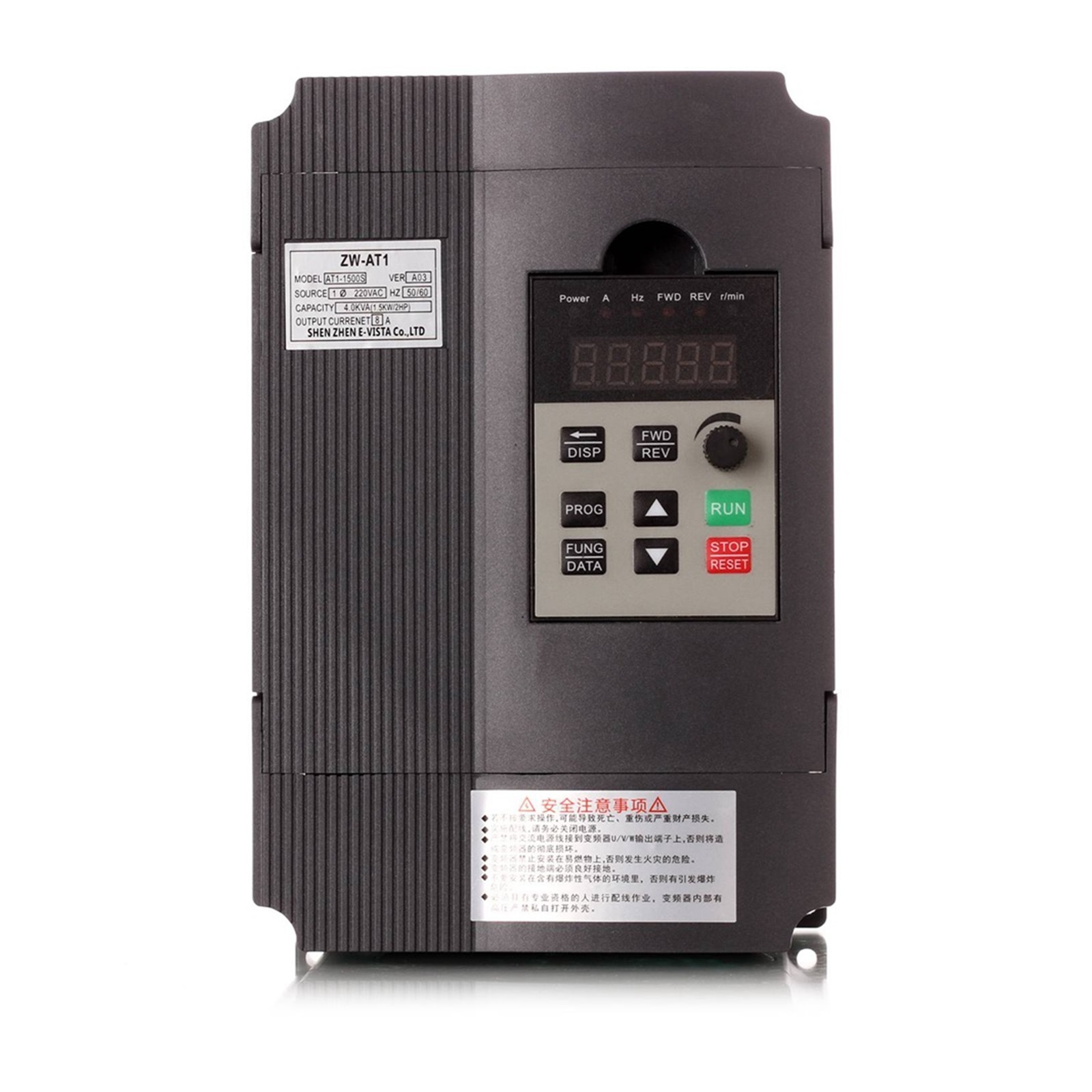 VFD Inverter 1.5KW/2.2KW/4KW Frequency Converter 3P 220/110 Output CNC Spindle Motor Speed ...