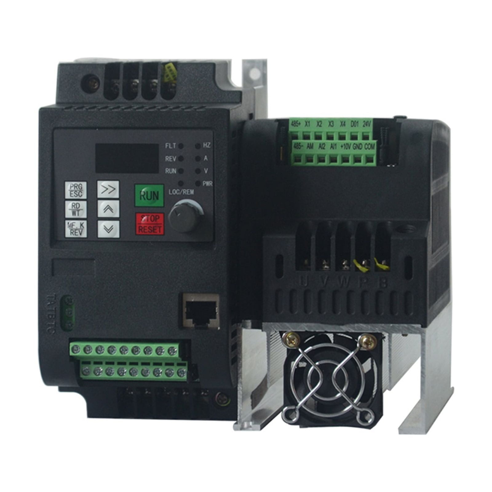 VFD Inverter 1.5KW/2.2KW/ Frequency Converter 1ph 220 Input And 220 Output Single Phase Motor ...