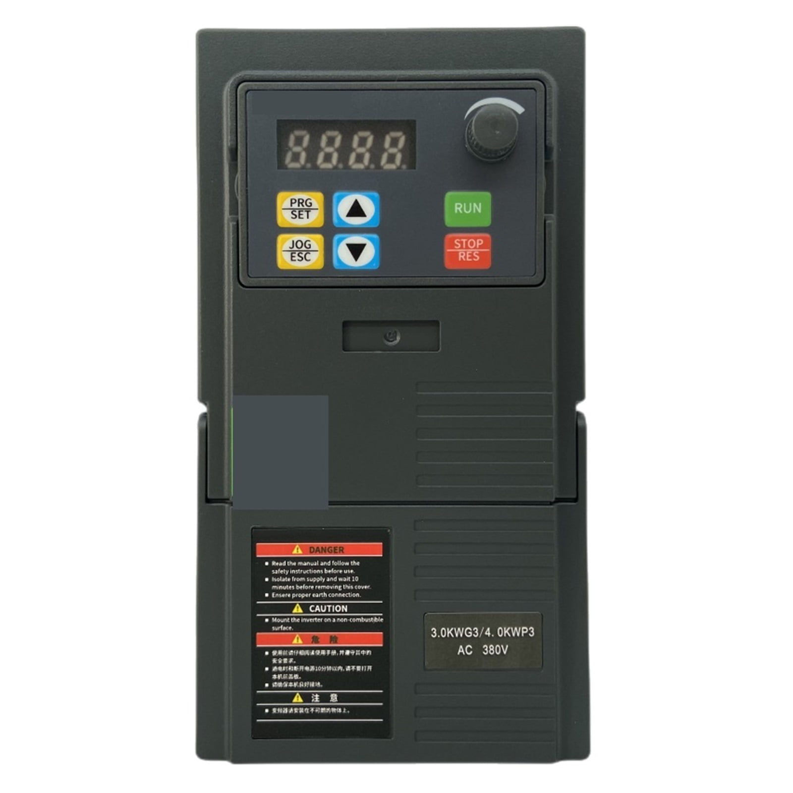 VFD Inverter VFD 1.5 2.2 3 4kw 5.5KW Frequency Inverter 3P 220 380V Output Frequency Converter ...