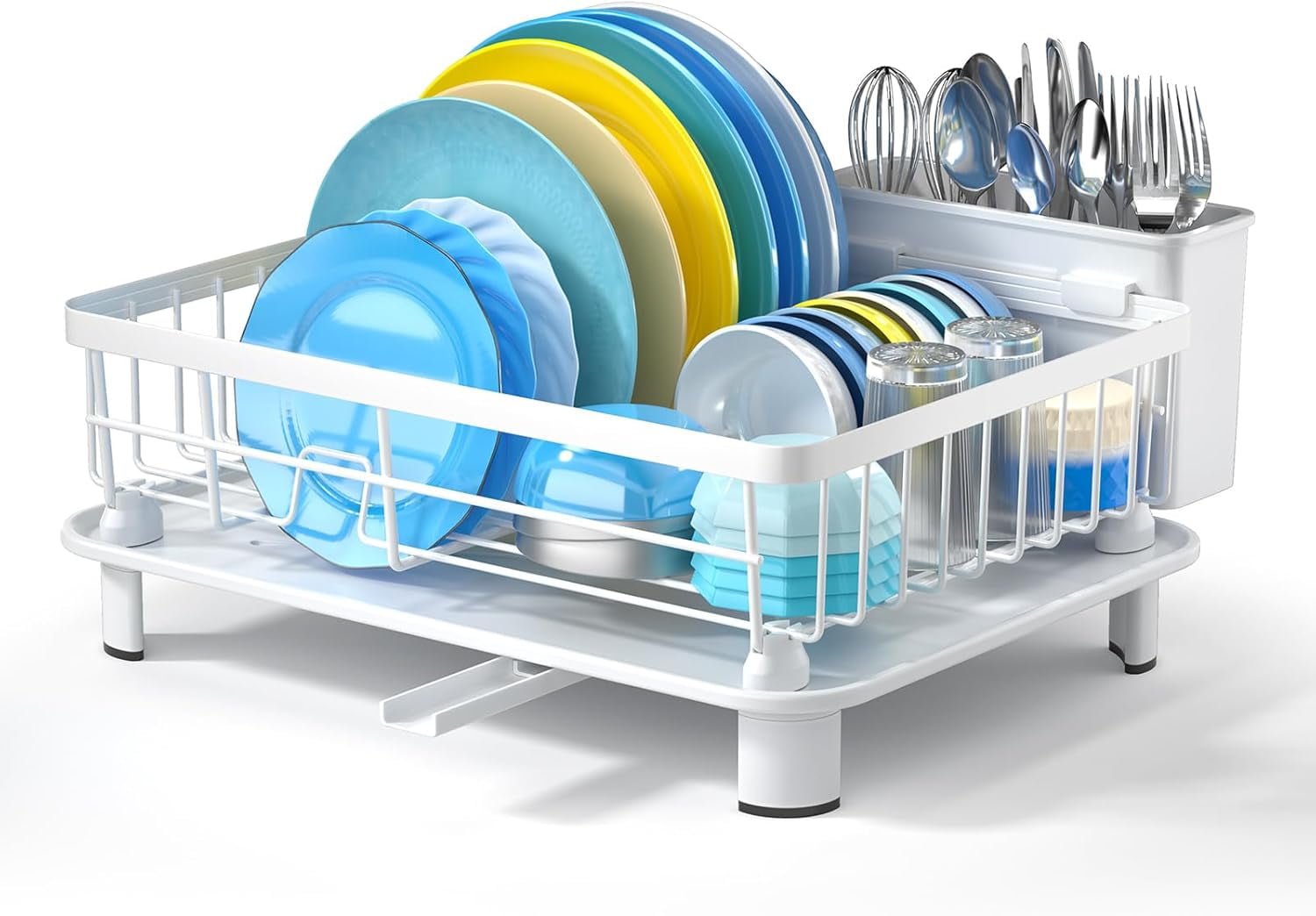 VFDTBUHN Dish Drying Rack Space-Saving Dish Rack for Kitchen Counter ...