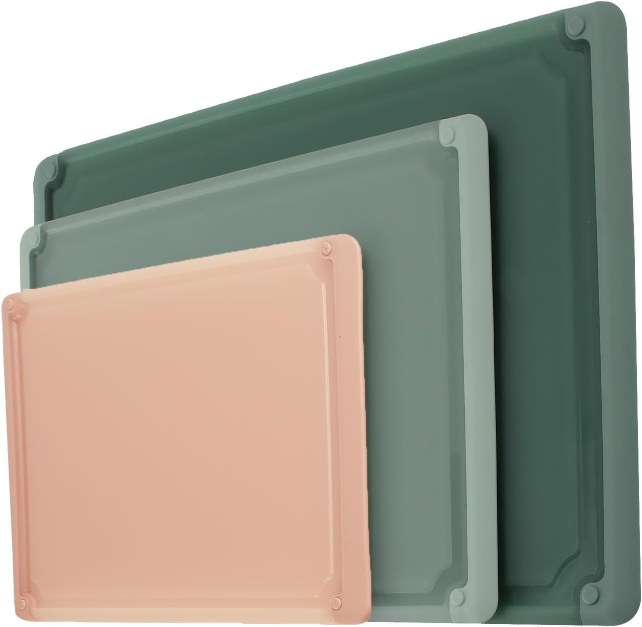 VFDTBUHN Extra Large Cutting Board Set Jumbo-Sized Boards with Rubber ...